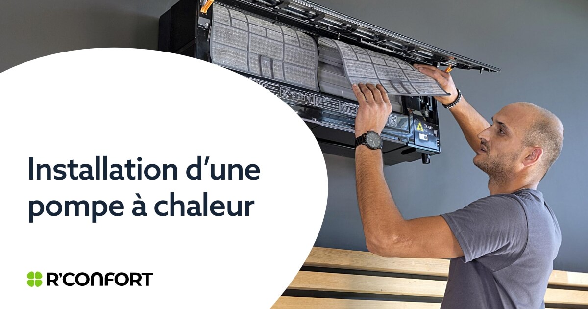 Installation d'une pompe à chaleur I RGE QUALIBAT